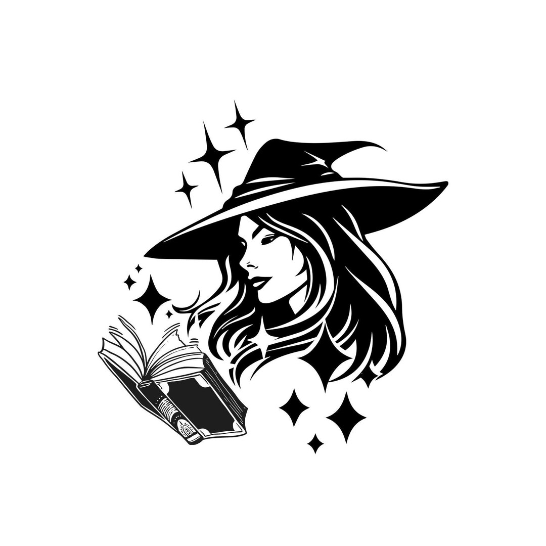 Witch Svg, Beautiful Witch Svg, Spells Svg, Halloween Svg, Beautiful ...