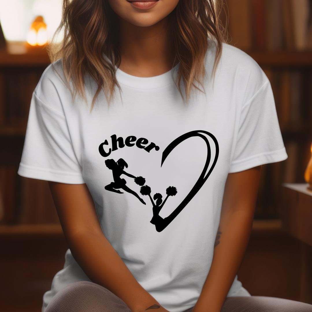 Cheer Svg, Love Cheer Svg, Heart Cheer Svg, Cheering Svg, Cheer Squad ...