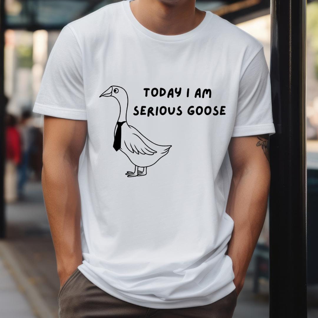 Goose Svg, Goose Png, Silly Goose Svg, Serious Goose Svg, Today I Am ...