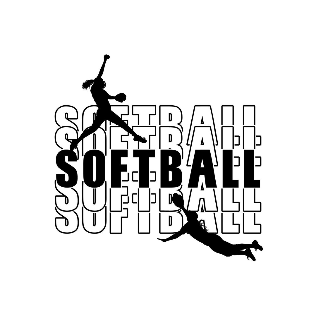 Softball Svg, Fast Pitch Svg, Softball Player Svg, Summer Games Svg ...