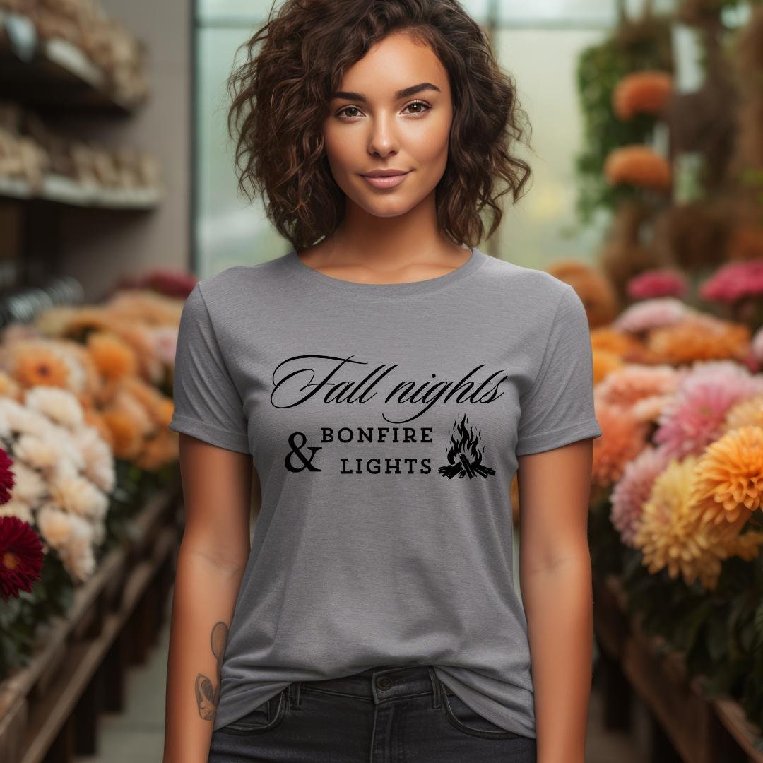 Fall Nights Svg, Fall Svg, Autumn Svg, Bonfires Svg, Bonfire Lights Svg ...