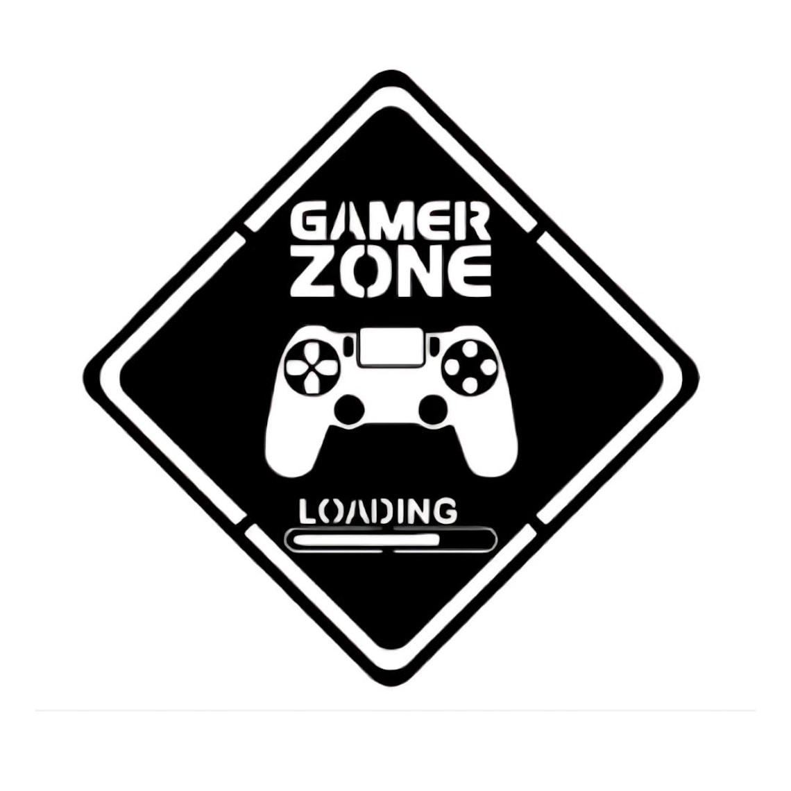 Gamer Zone SVG: Game Loading Clipart, Wall Art (digital Download) - Etsy