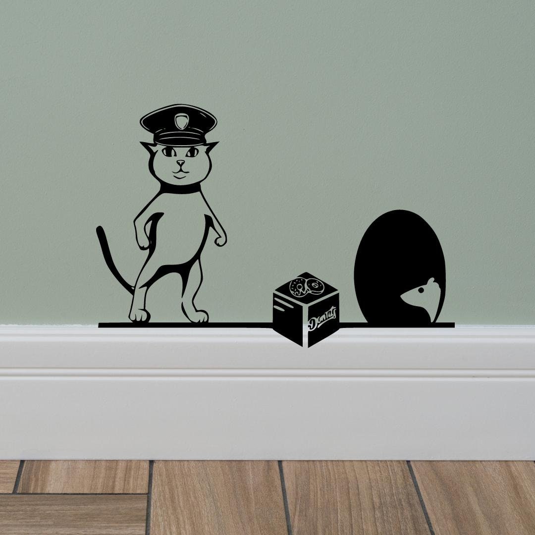 Mouse Life Svg, Mouse Svg, Cat Svg, Funny Mouse Svg, Cat Cop Svg ...