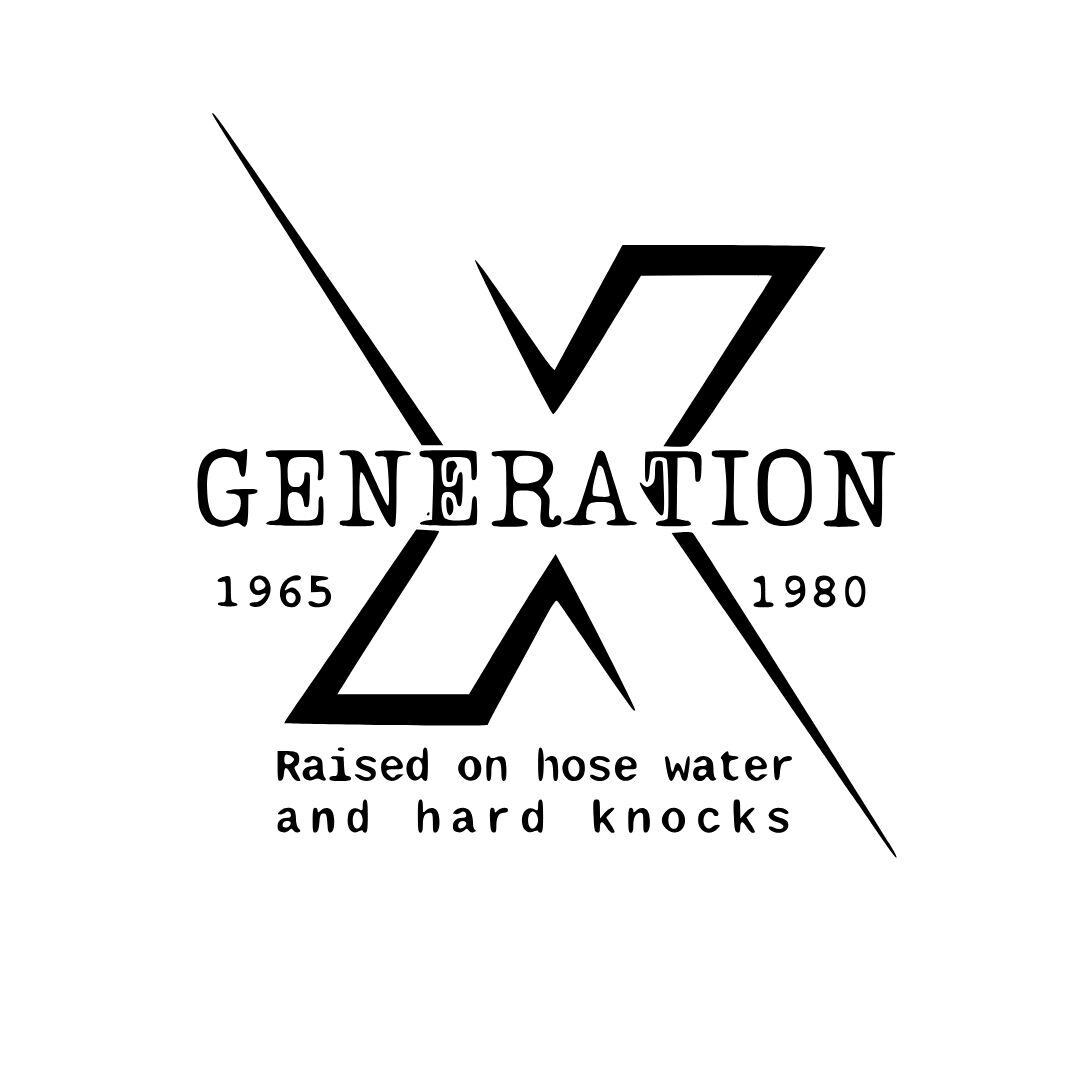 Gen X SVG: Funny Generation X Design (digital Download) - Etsy
