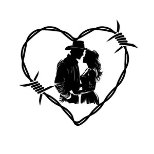 Cowboy Svg, Western Svg, Barbed Wire Svg, Cowgirl Svg, Cowgirl Svg ...