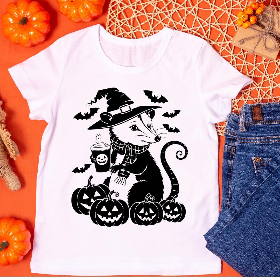 Opossum Svg, Cute Opossum Svg, Fall Opossum Svg, Halloween Opossum Svg ...