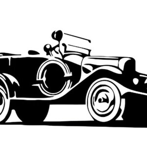 Vintage Car Svg, Antique Car Svg, Car Svg, Automobile Svg, Model A Svg ...