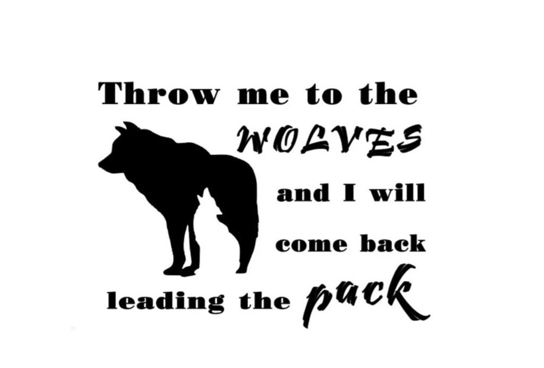 Wolf Svg Wolves Svg Pack Svg Lead the Pack Svg - Etsy