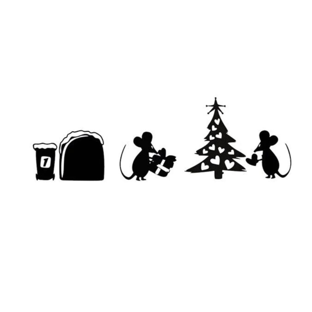 Mousehole Svg, Mouse Hole Svg, Baseboard Svg, Mouse Life Svg, Christmas ...