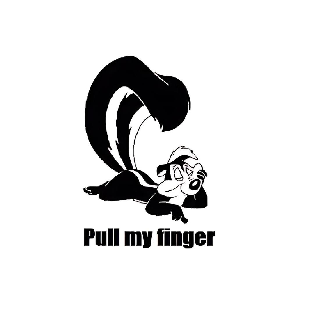 Skunk Svg, Pull My Finger Svg, Funny Skunk Svg, Skunk Svg, Animal Svg ...