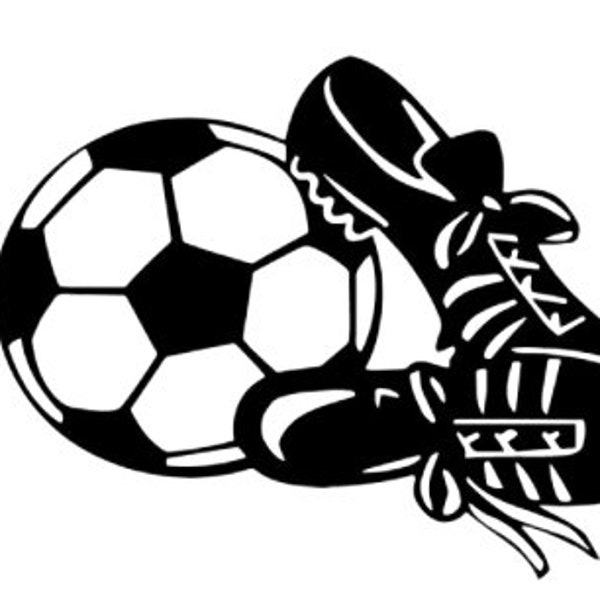 Soccer Ball and Cleats - Etsy