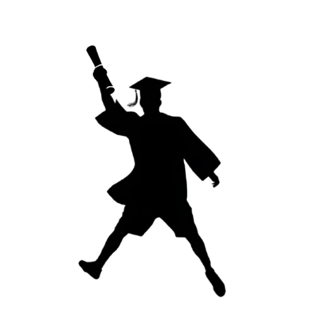 Graduate Svg, Senior Svg, Diploma Svg, Jumping Graduate Svg, Graduate ...
