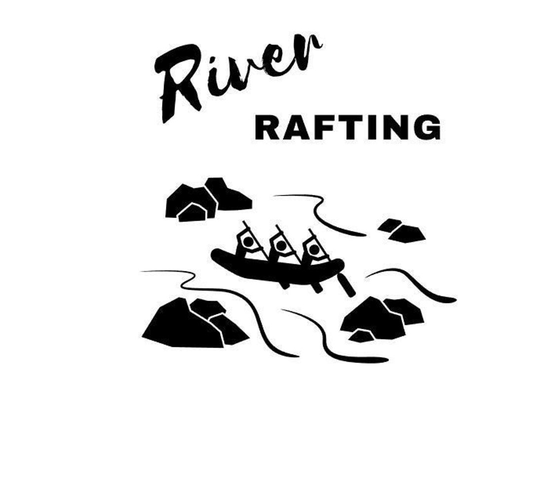 River Rafting Svg, Rafting Svg, Raft Svg, Canoeing Svg, Kayaking Svg ...