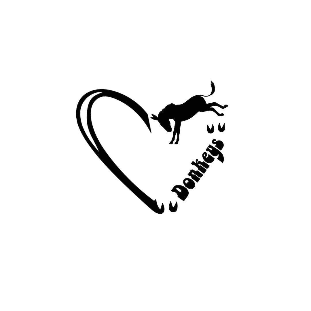 Donkey Svg, Donkeys Svg, Love Donkeys Svg, Heart Donkeys Svg, Donkey ...