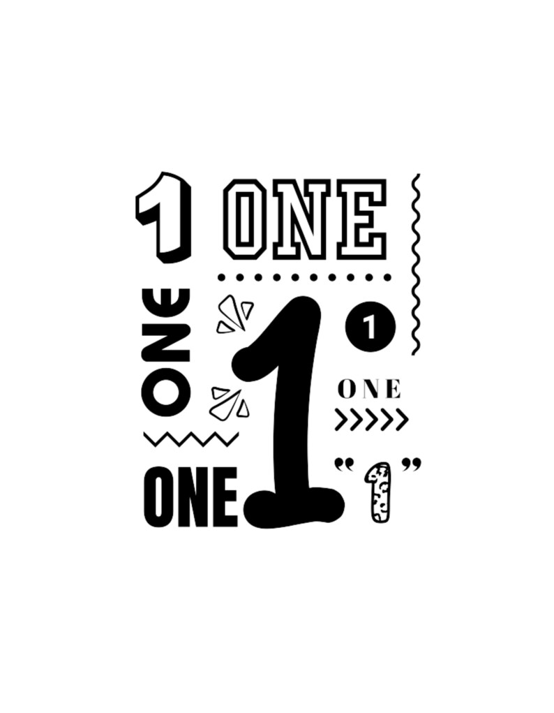 Birthday Svg First Birthday Svg 1 Birthday Svg Babys First - Etsy