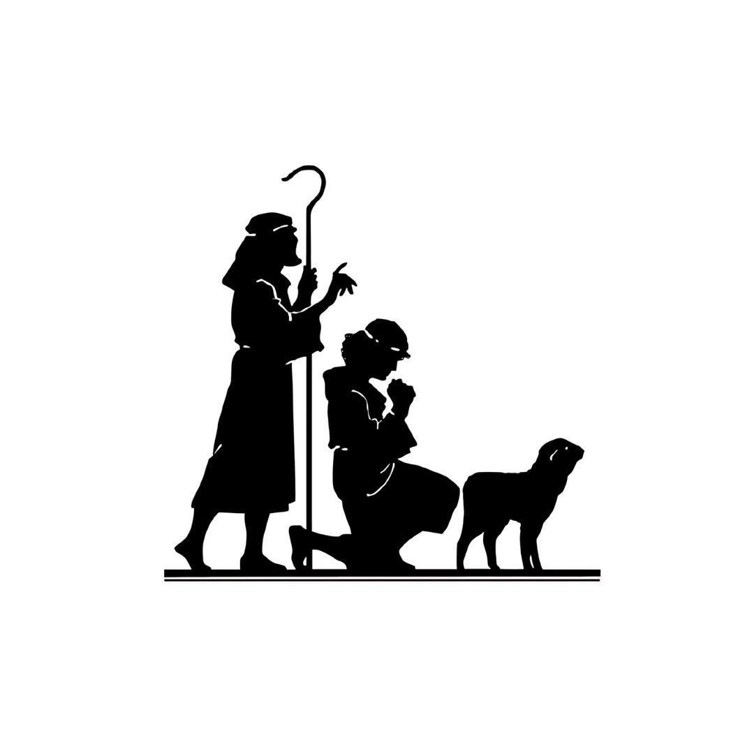 Christmas Nativity Svg, Christmas Svg, Shepherds Svg, Nativity ...