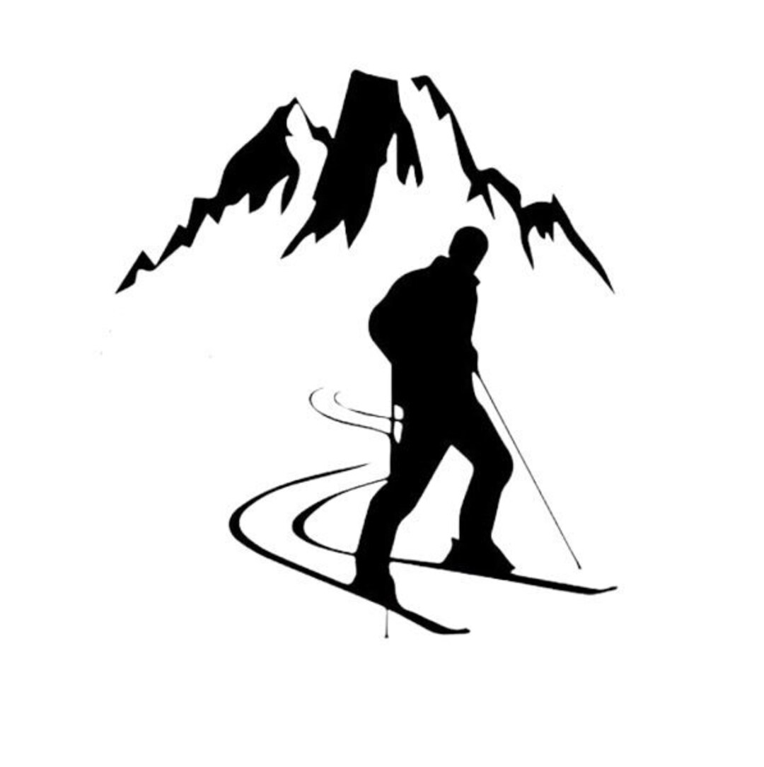 Skiing Svg, Skier Svg, Mountain Scene Svg, Ski Svg, Skiing Svg, Skiing ...