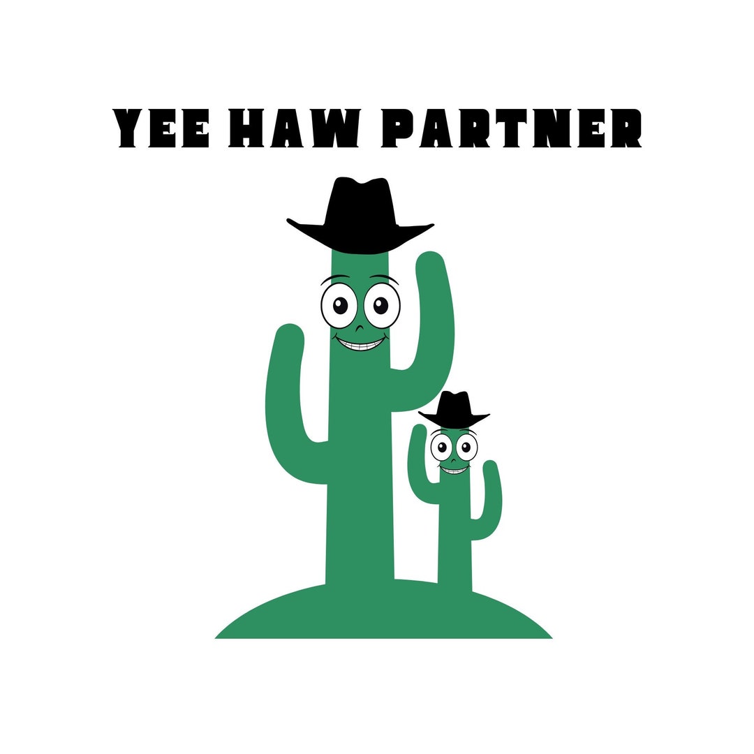 Cactus Svg, Yee Haw Svg, Partner Svg, Western Cactus Svg, Cacti Svg ...