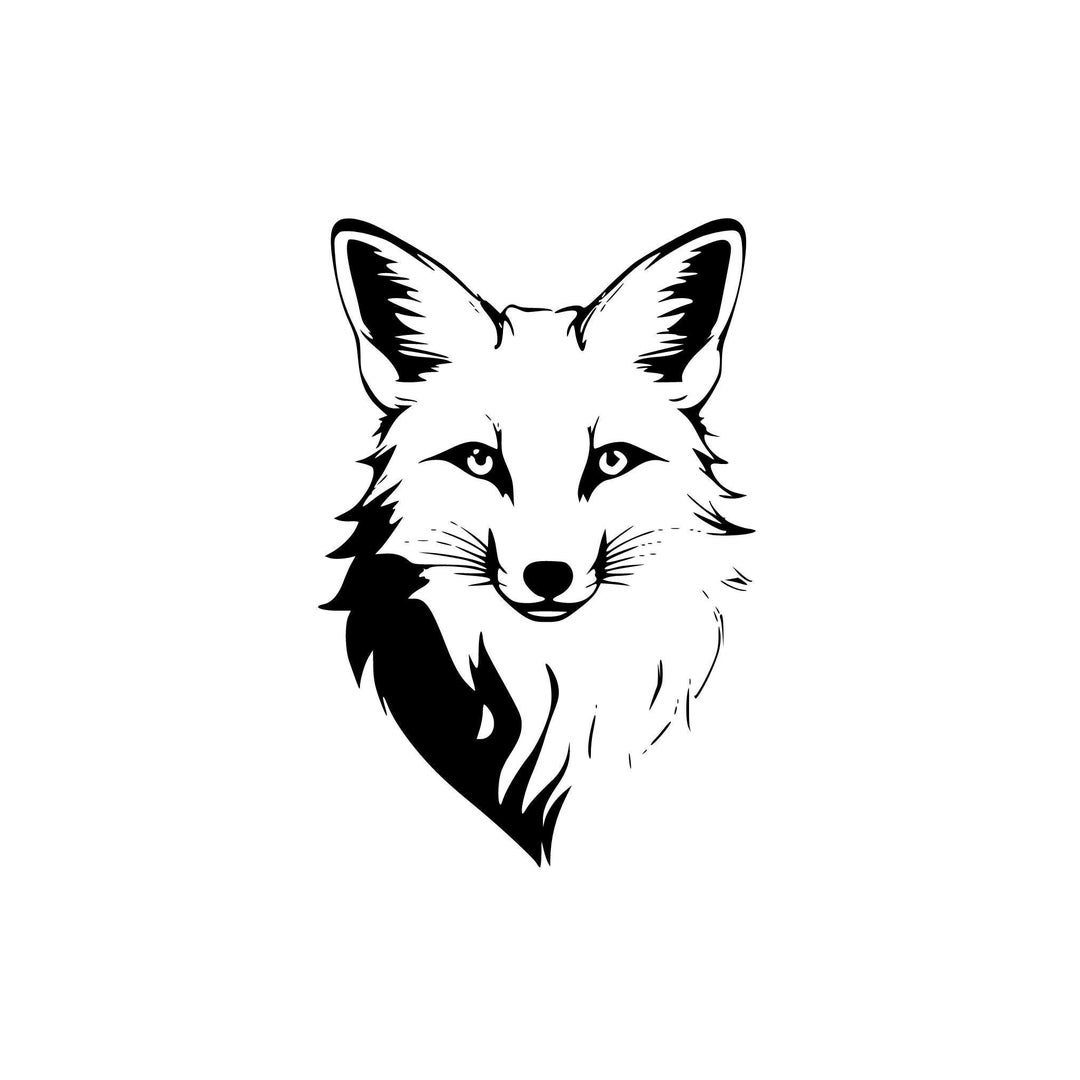 Fox Svg, Beautiful Fox Svg, Fox Decal Svg, Fox Head Svg, Forest Animal ...