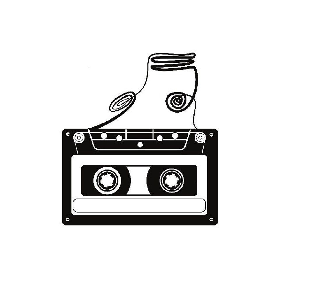 Vintage Cassette Tape Svg Cassette Svg Cassette Tape Svg Etsy