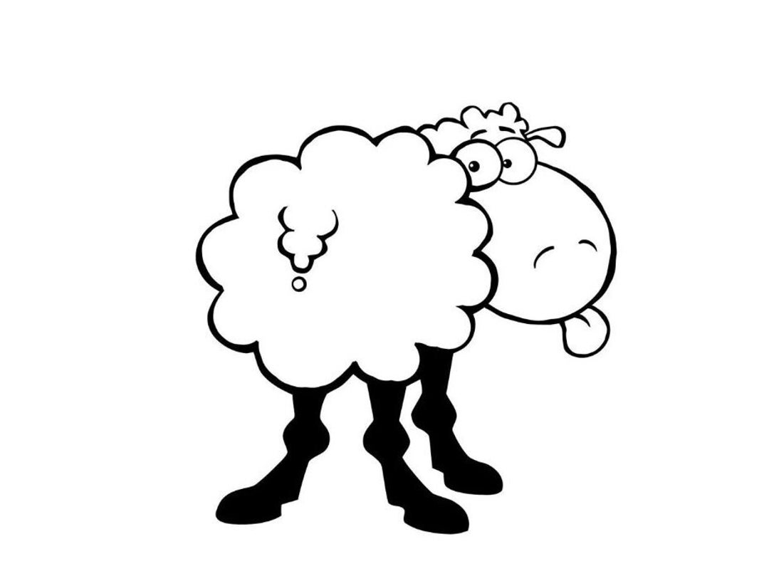 Ovejas svg, Ovejas divertidas svg, Ovejas bonitas svg, Animales de ...