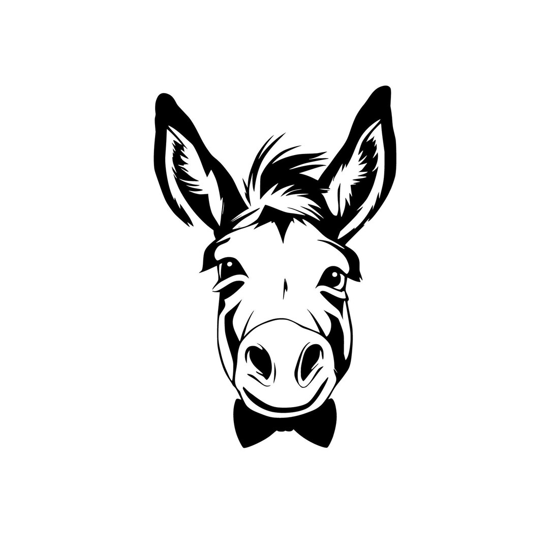 Burro svg, imágenes prediseñadas de burro, archivo cortado de burro ...