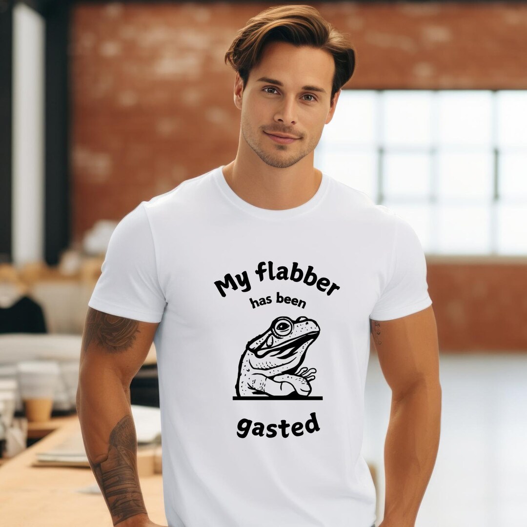 Flabbergasted Svg, Funny Frog Svg, Frog Svg, Flabber Has Been Gasted ...