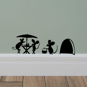 Mousehole Svg, Mouse Picnic Svg, Baseboard Svg, Mouse Family Svg, Mouse ...