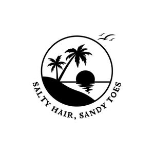 Salty Svg, Salty Hair Svg, Sandy Svg, Sandy Toes, Beach Svg, Palm Trees ...