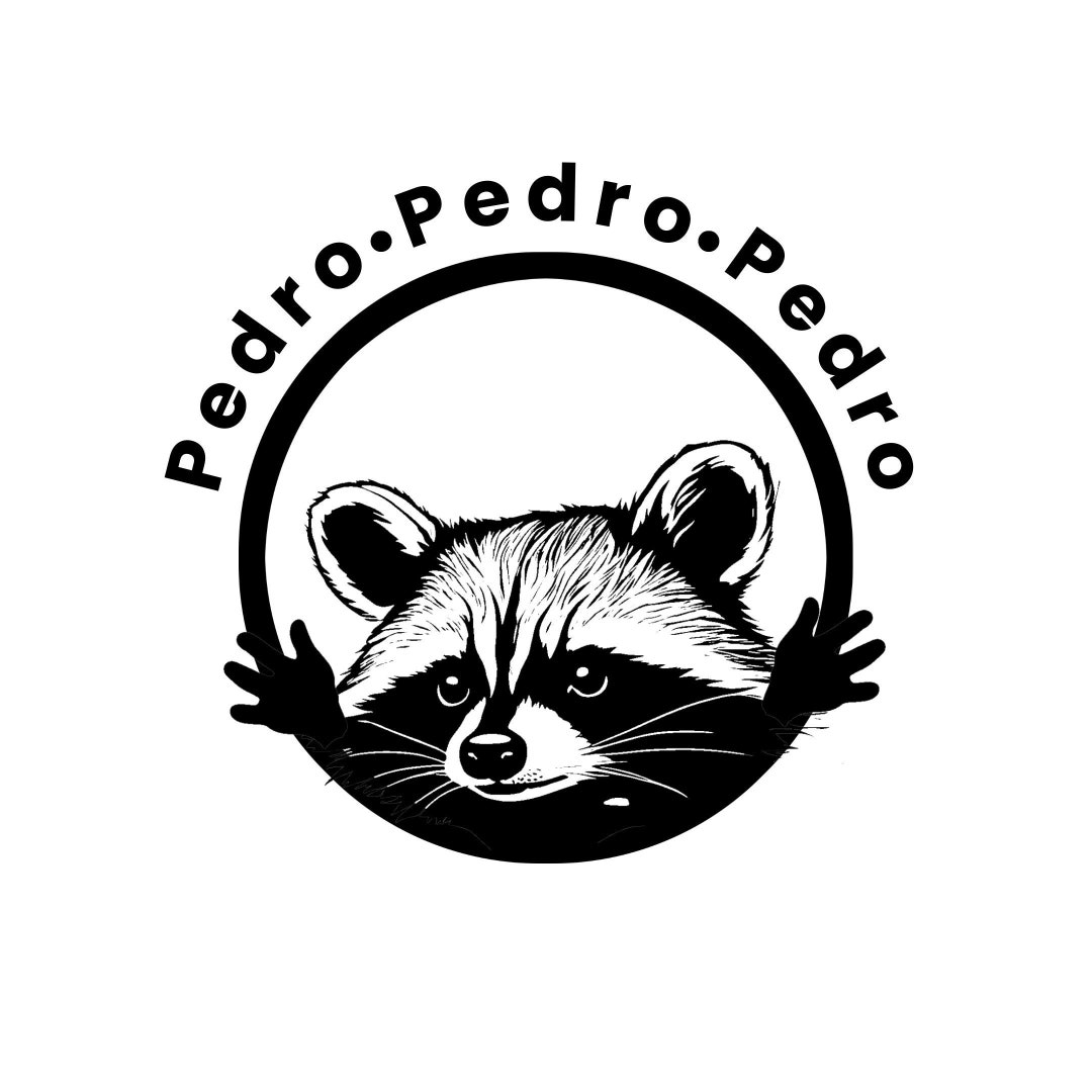 Pedro Svg, Pedro Meme Svg, Pedro Pedro Svg, Funny Raccoon Svg, Funny ...