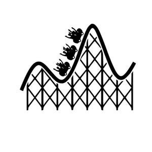 Roller Coaster Svg, Park Ride Svg, Fair Ride Svg, Carnival Svg, Fair ...