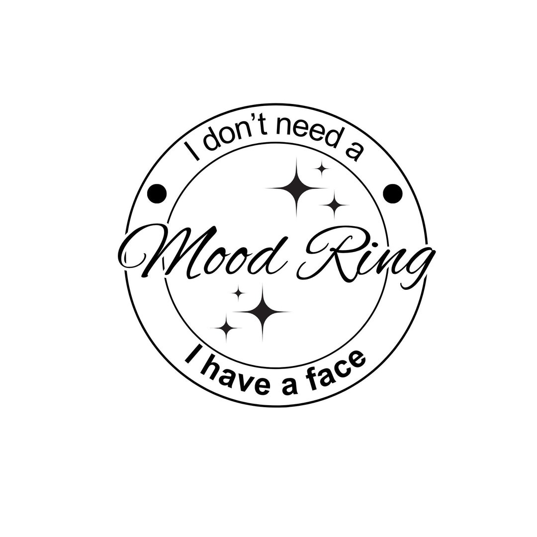 Mood Ring Svg Face Svg Expressive Svg See My Face Svg Mood - Etsy
