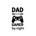 Dad Svg, Dad by Day Svg, Gamer Svg, Gamer by Night Svg, Dad Gamer Svg ...