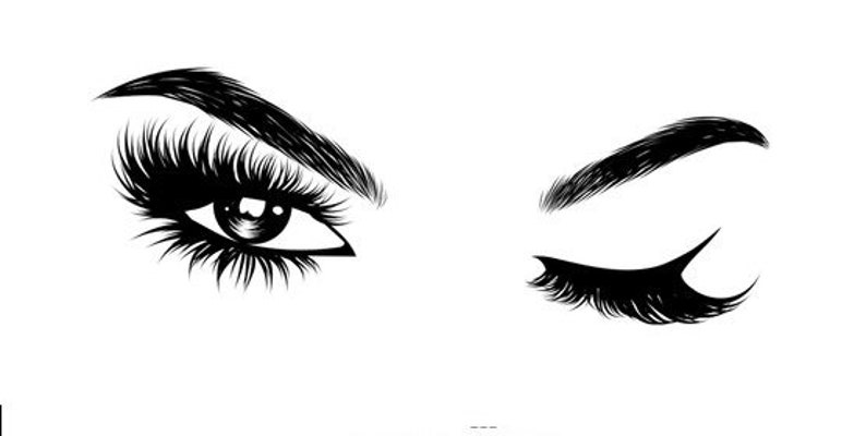 Buy Woman Face Winking Eye Winks Eyes Female Vector File In Svg Online