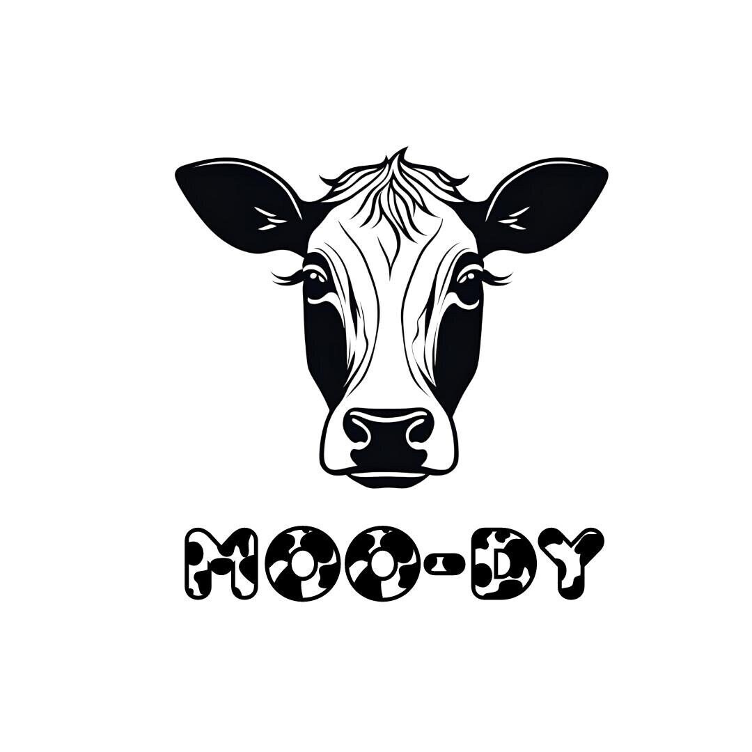 Cow Svg, Moody Svg, Cute Cow Svg, Moo Svg, Moo-dy Svg, Funny Cow Svg ...