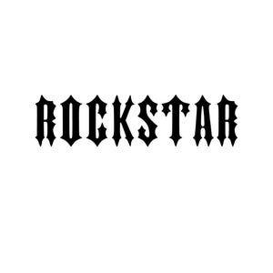 Rockstar Svg, Rock Svg, Rock Star Svg, Rockstar Letter Svg, Music Svg ...