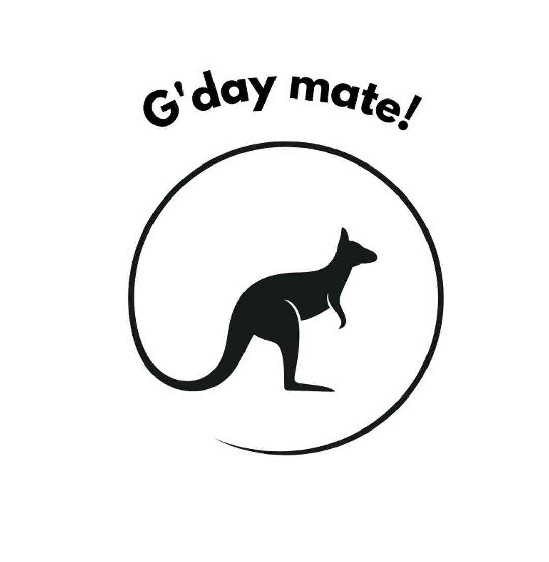 G'day Mate Svg Mate Svg Australian Svg Kangaroo Svg - Etsy