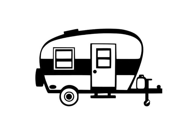 Travel Trailer Clipart Free