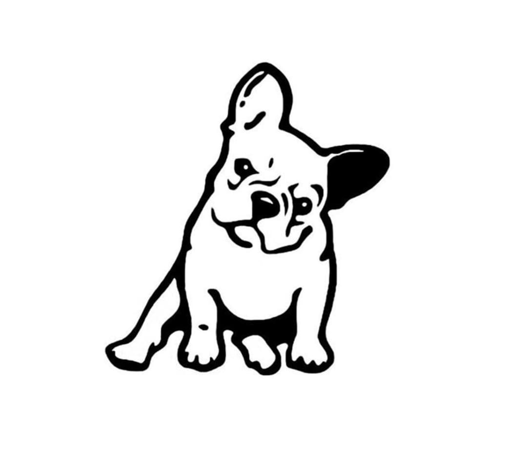 French Bulldog SVG: Frenchie Puppy Vector Clipart (digital Download) - Etsy