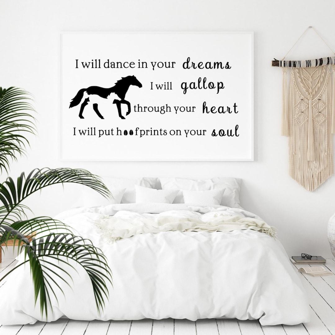 Galloping Horses SVG: Dance, Dreams, Heart - Vector Cut Files - Etsy