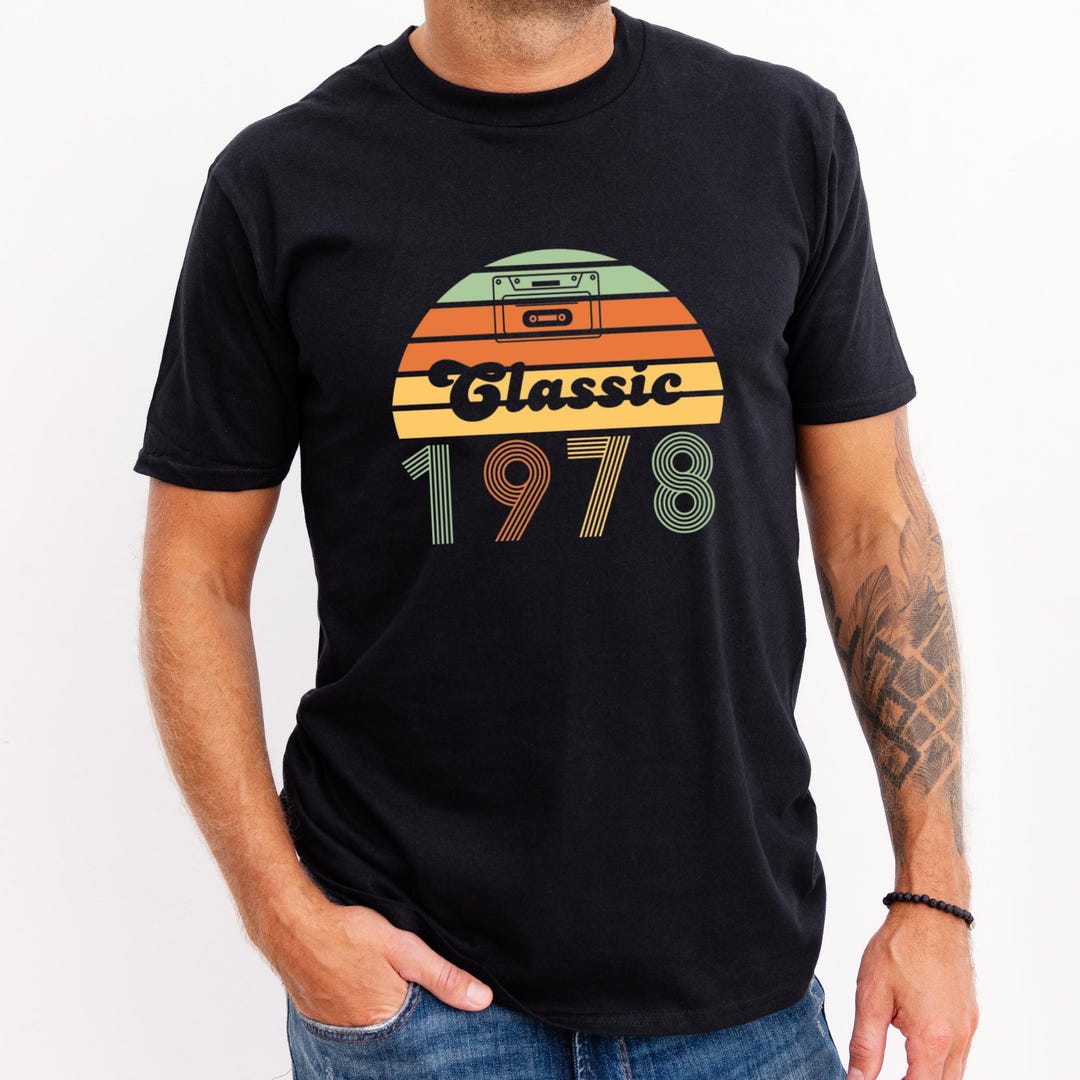 Classic 1978 Svg, 1970s Svg, Retro Svg, Classic Svg, 1978 T-shirt Svg ...