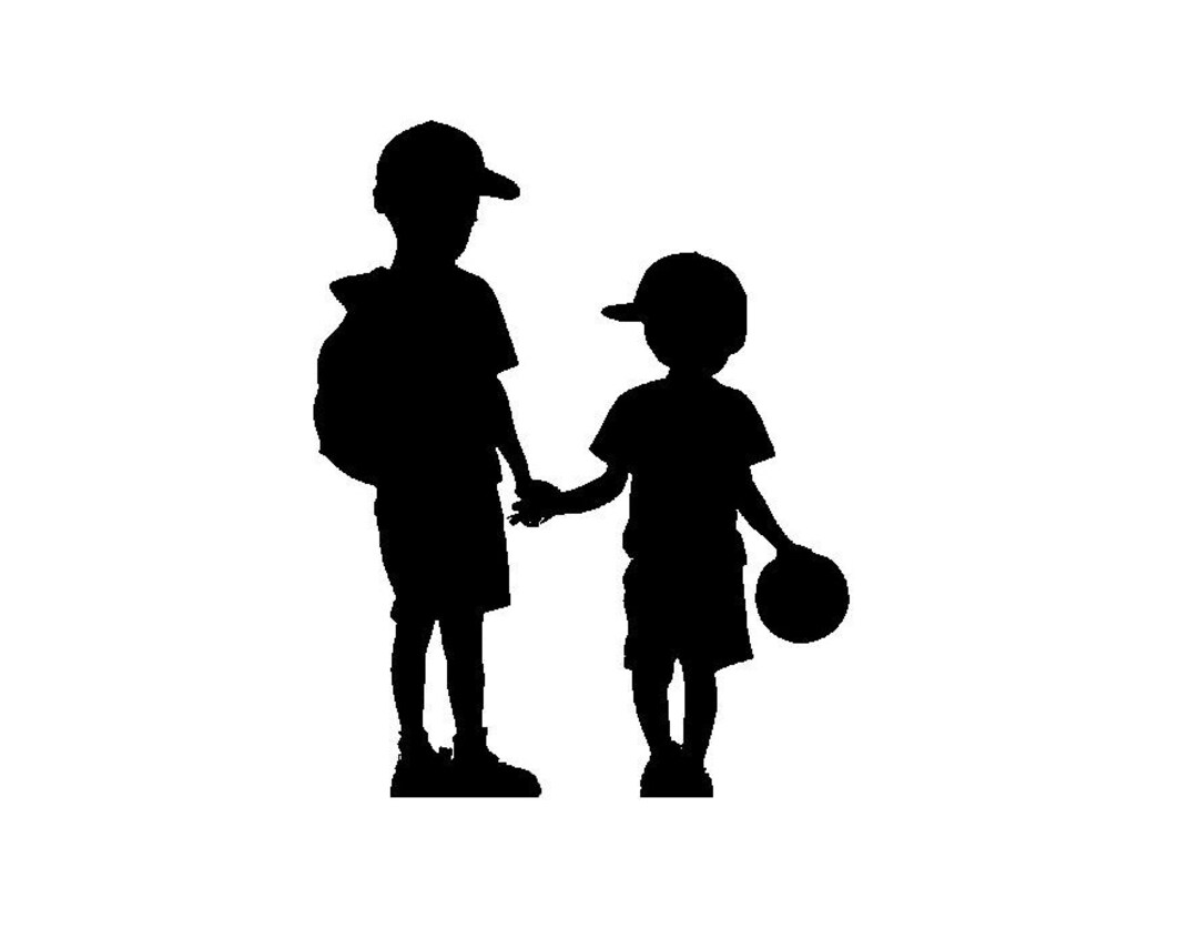 Boys Svg, Boys Playing Ball Svg, Brothers Svg, Siblings Svg, Brotherly ...