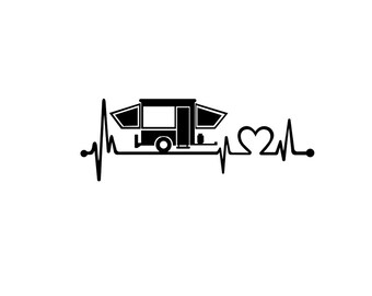 Popup Camper Svg - Etsy