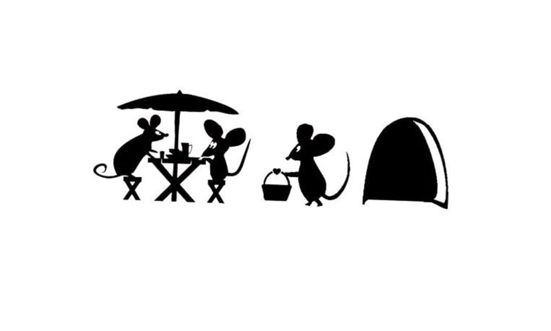 Mousehole Svg, Mouse Picnic Svg, Baseboard Svg, Mouse Family Svg, Mouse ...