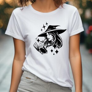 Witch Svg, Beautiful Witch Svg, Spells Svg, Halloween Svg, Beautiful ...