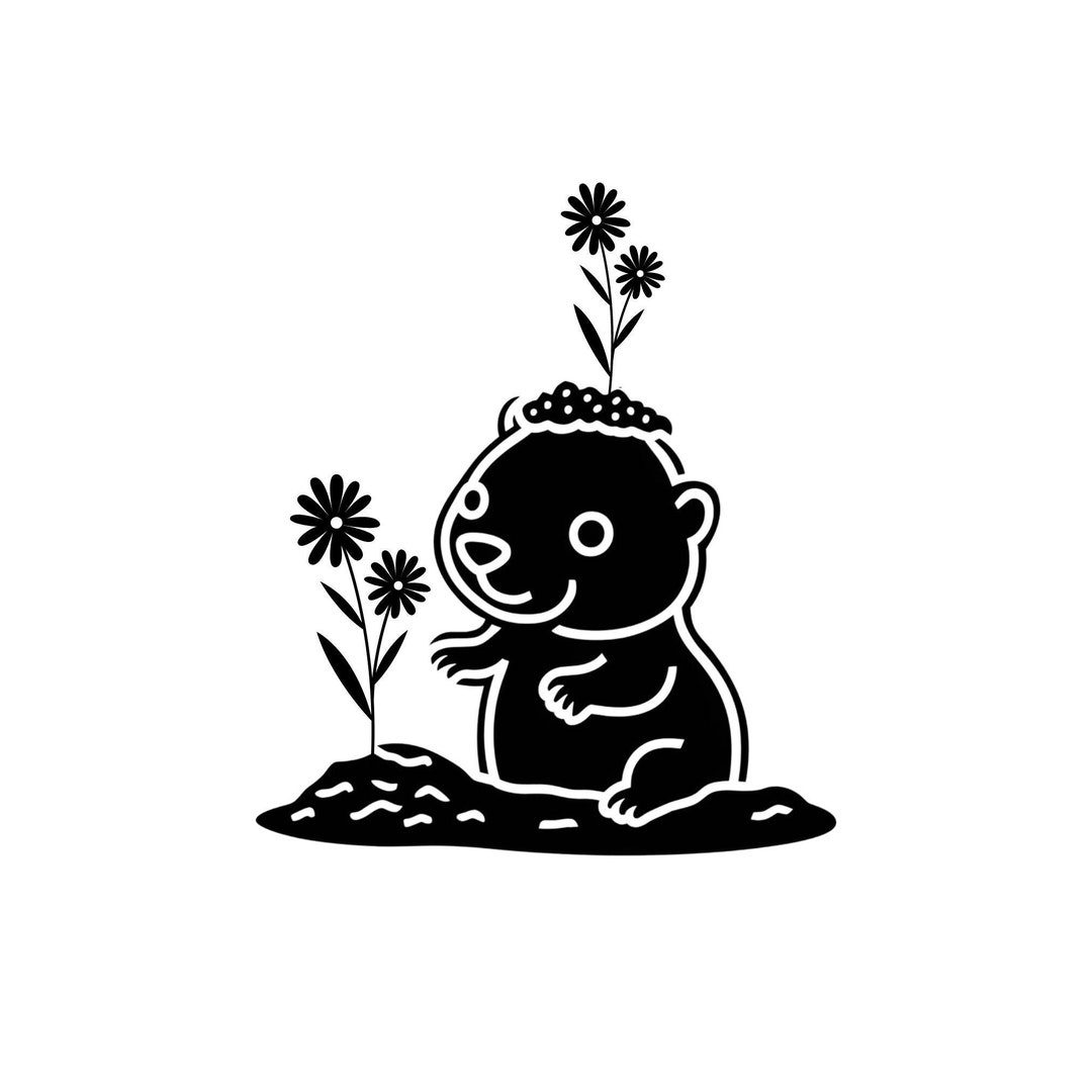 Gopher Svg, Prairie Dog Svg, Cute Gopher Svg, Cute Prairie Dog Svg ...