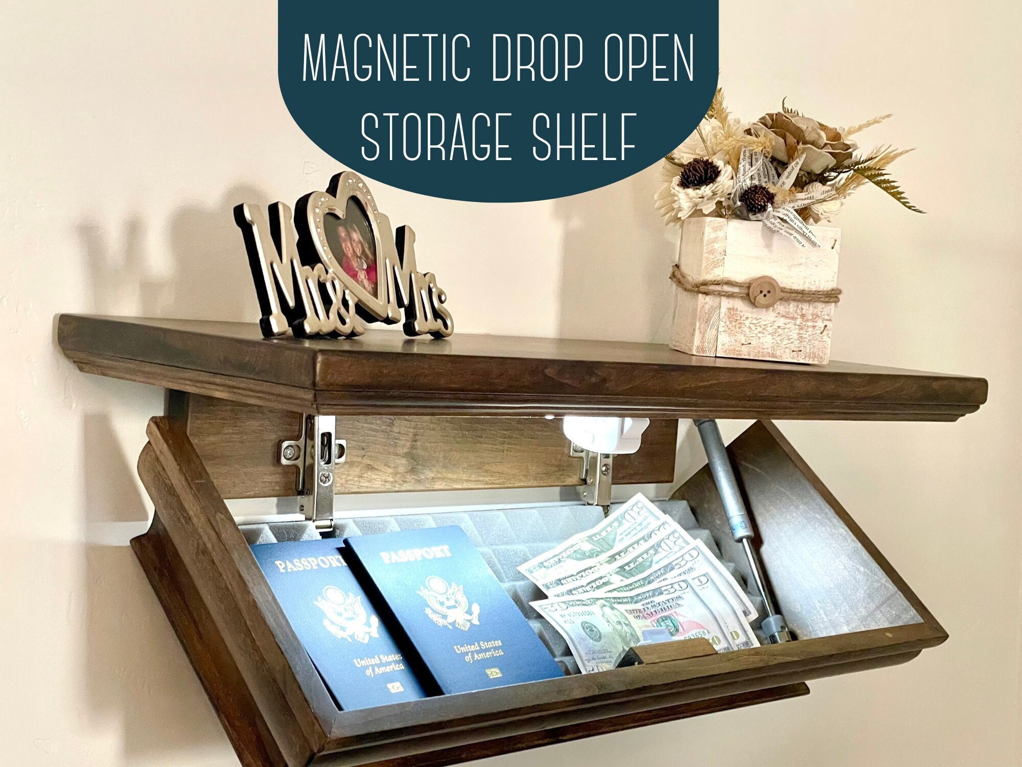 Hidden Shelf Safe Hidden Compartment Concealment Shelf Hidden Gun Shelf ...