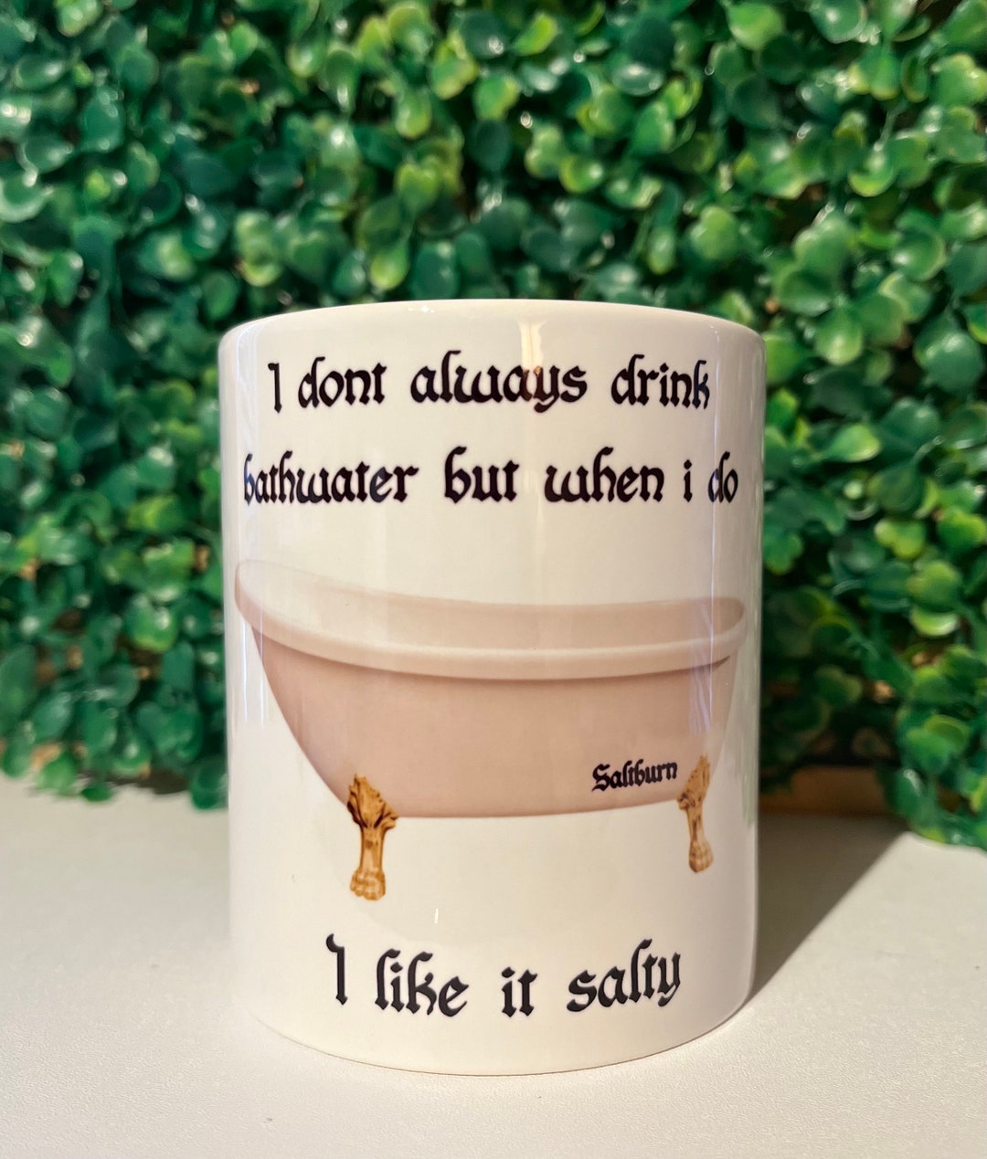 Salt Burn Bath 11oz Mug, Adult Mug, Valentines Mug, Galentines Mug, Mug ...