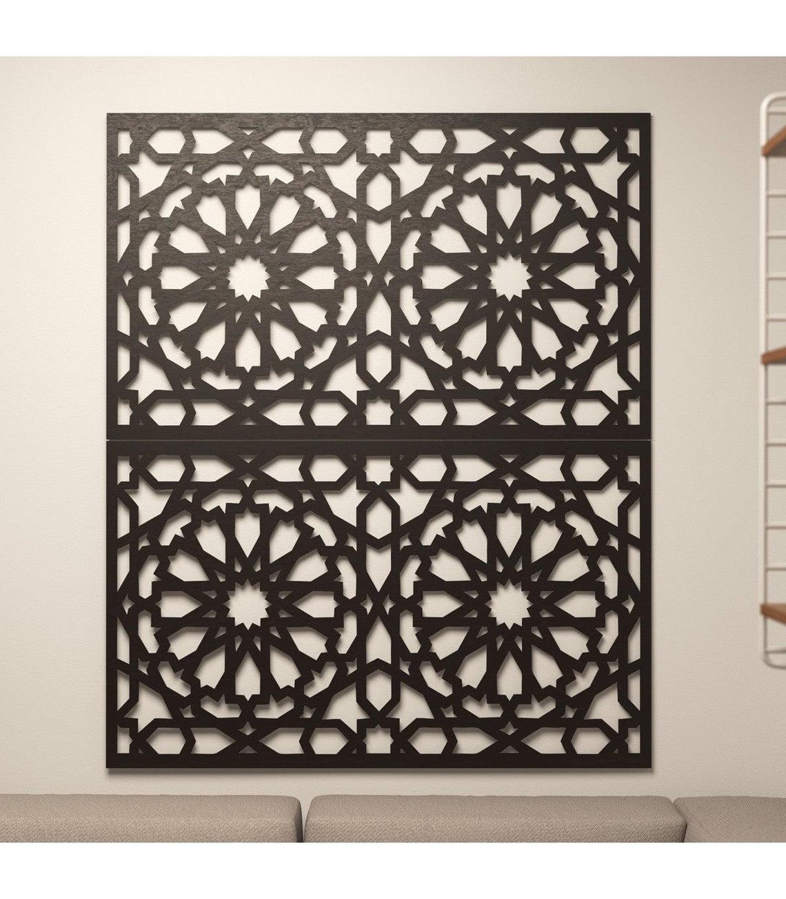 Alhambra Wooden Lattice Bed Headboard - Elegance and Andalusian Art - Etsy