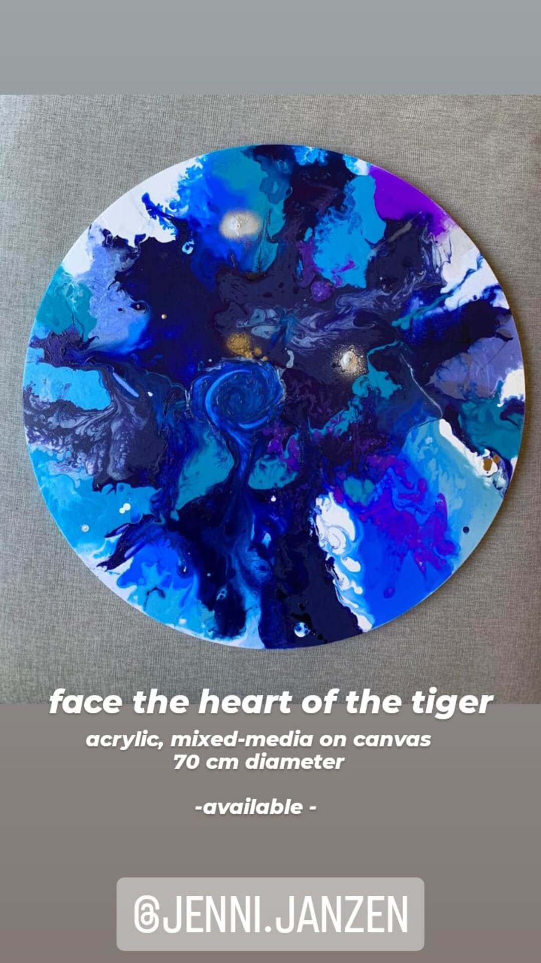 Original 'face the Tigers' Heart' - Etsy